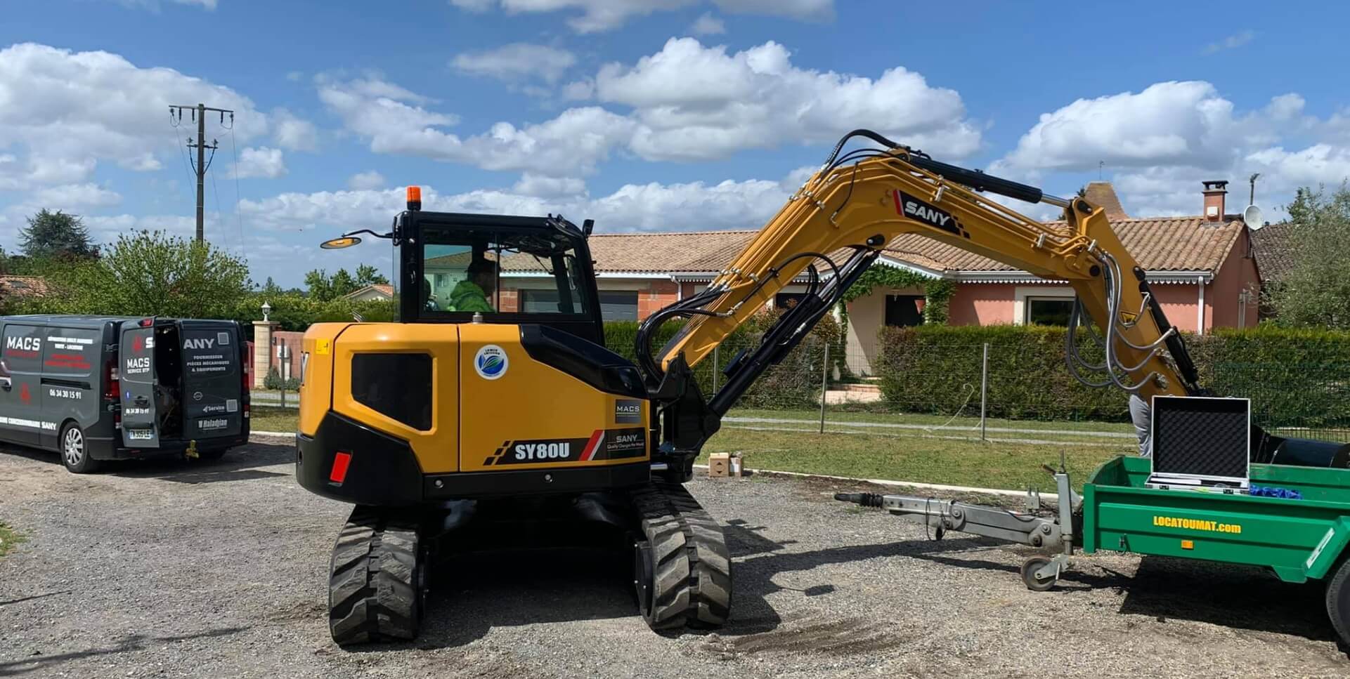 vente d'engins doosan à Bordeaux